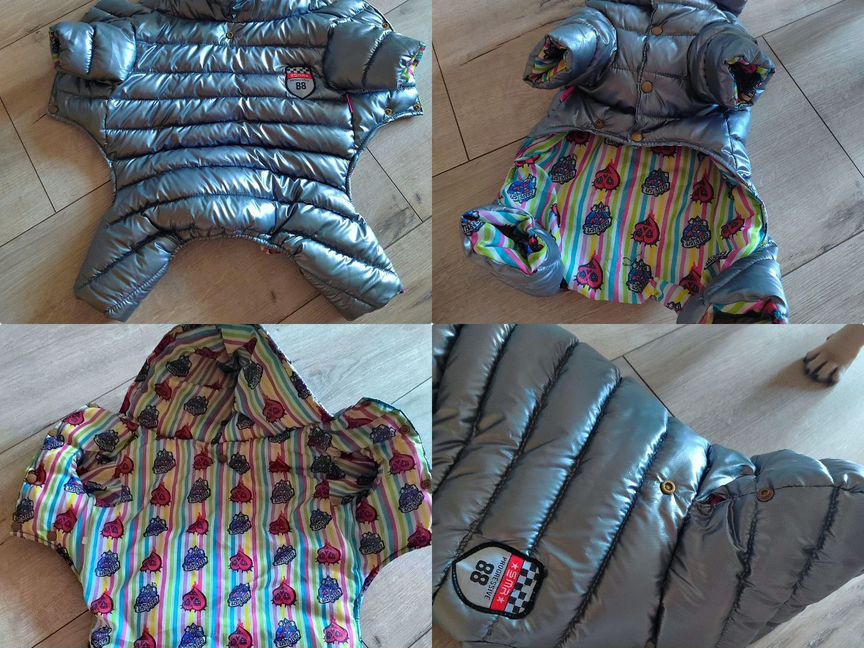 Зимний комбинезон для собаки средней породы