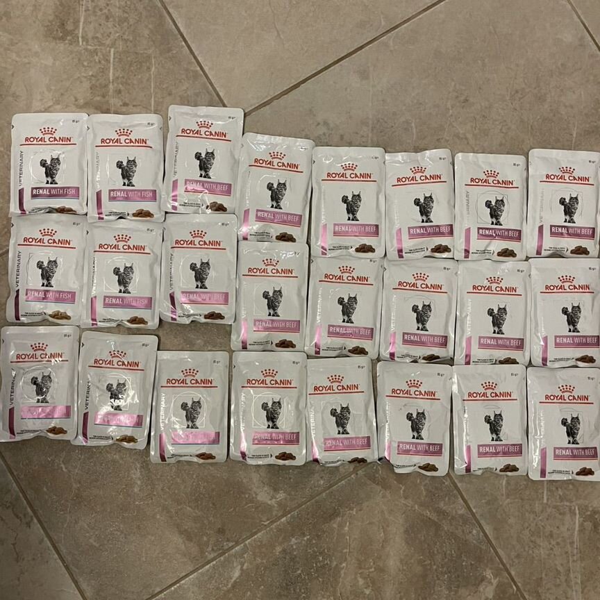 Royal Canin renal with beef fish