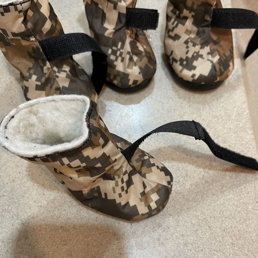 Обувь для собак зимняя