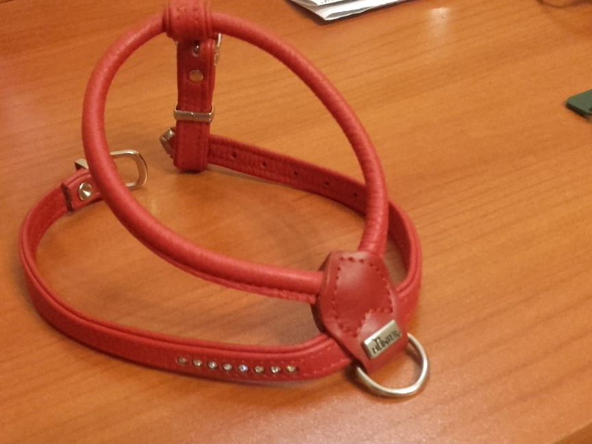 Кожаная шлейка