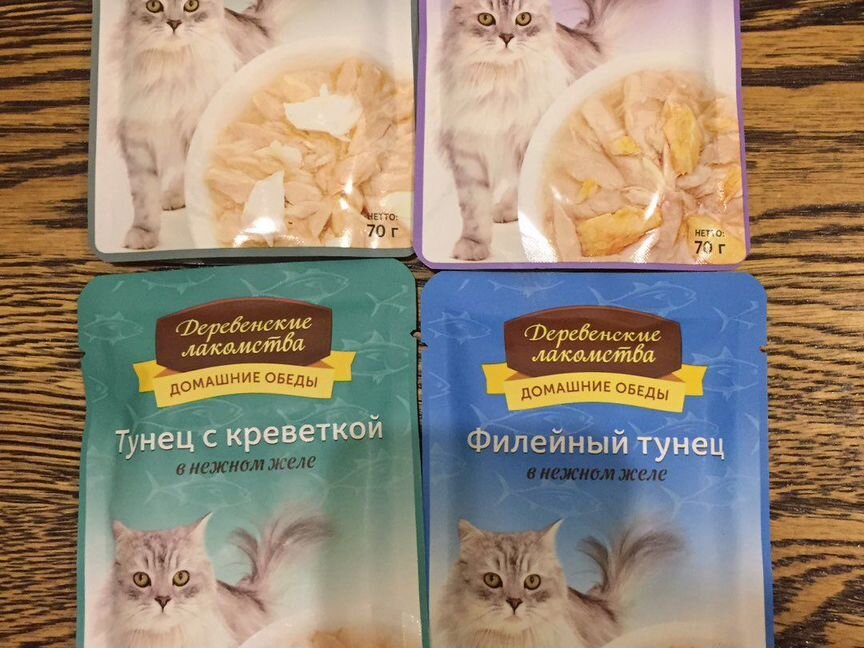 Влажный корм для кошек Деревенские лакомства