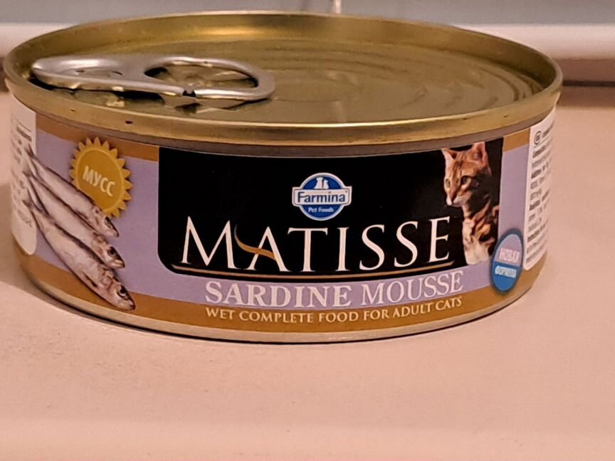 Корм для кошек Matisse Sardine
