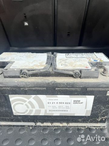 Аккумулятор BMW AGM 92 ah купить в Ижевске BMW 61216924023 | Авито