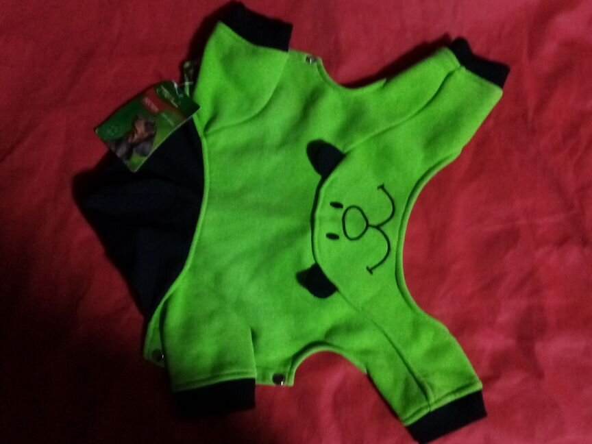 Комбез на флисе на маленькую собачку