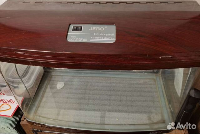 Аквариум jebo r375 140литров купить в Москве | Животные и зоотовары | Авито