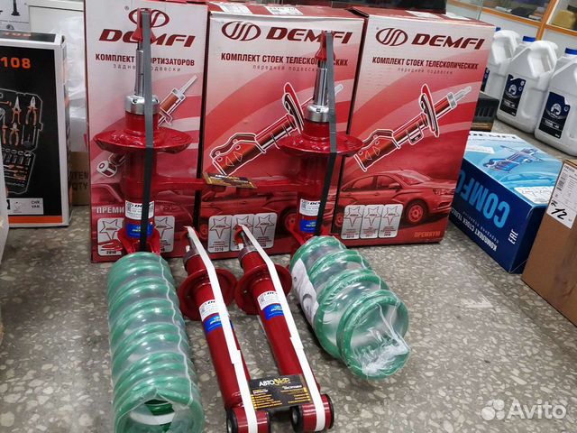 Подвеска Демфи с занижением - 70 Приора, Гранта ко купить в Челябинске Demfi 2170 | Авито