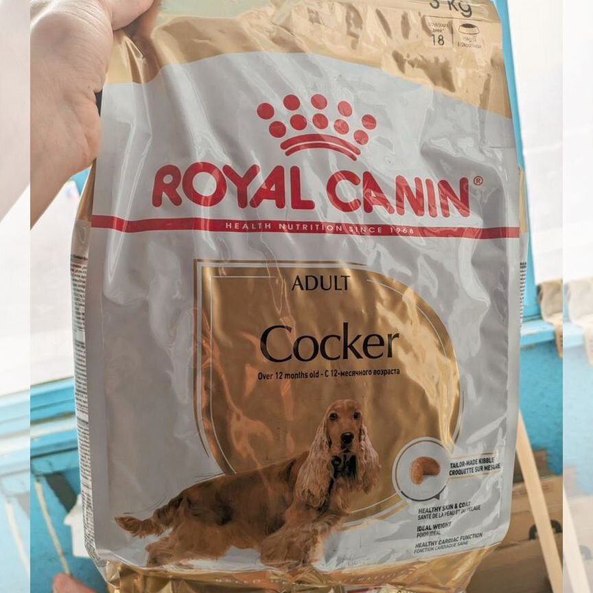 Royal Canin Кокер Спаниель от 12 месяцев 3 кг
