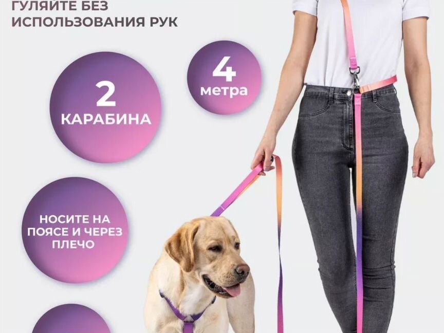 Поводок для собак MiAmor pets