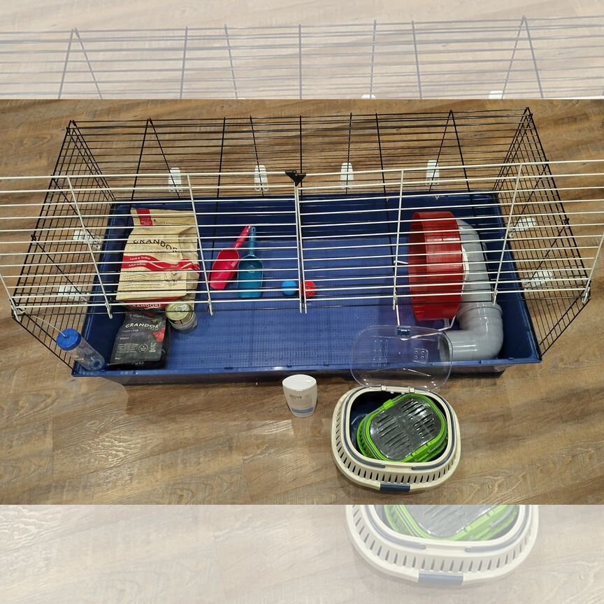 Клетка для кролика, морской свинки или ежика