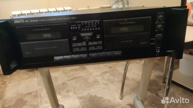 Двухкассетная дека PC-9335 фирмы Inter-M (Корея) купить в Москве с доставкой | Электроника | Авито