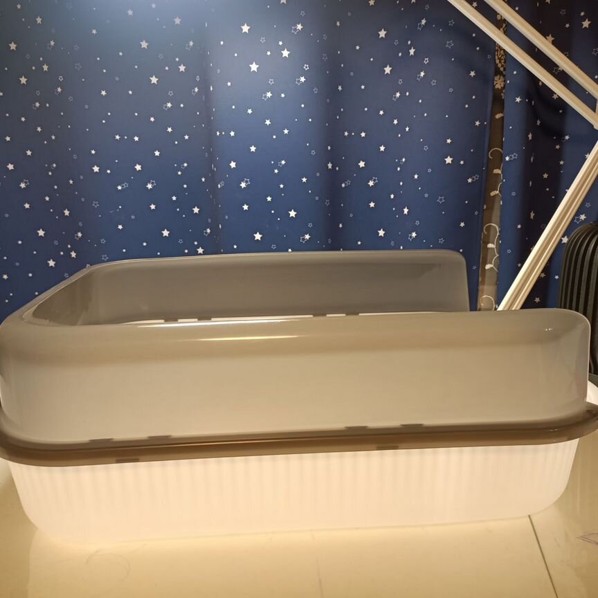 Лоток для кошек большой высокий