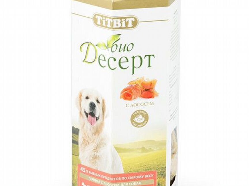 Titbit Печенье Био-Десерт с лососем стандарт 6940