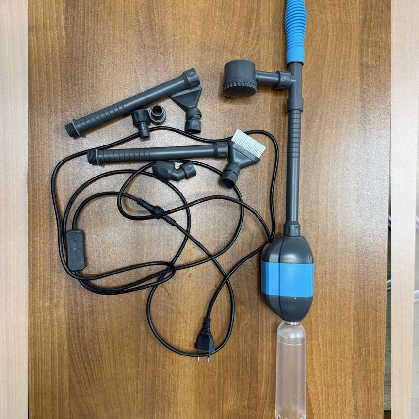 Сифон для аквариума электрический