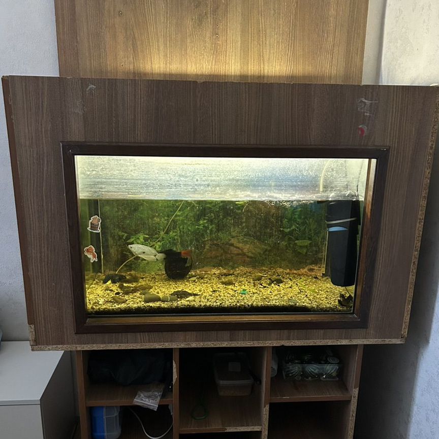 Аквариум с тумбой