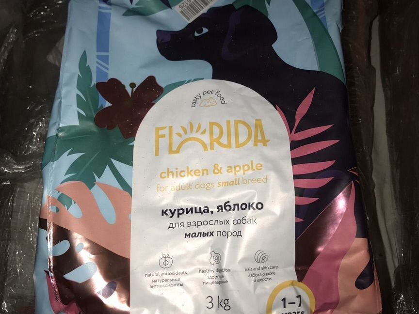 Сухой корм Florida для собак 3 кг