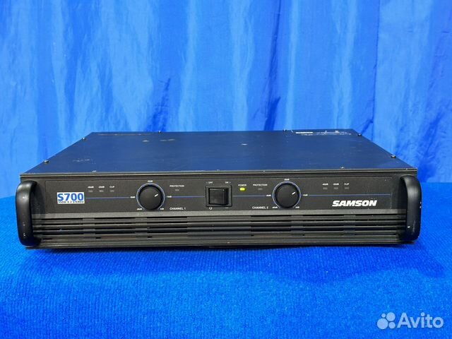 Усилитель мощности Samson S 700 купить в Санкт-Петербурге | Хобби и ...