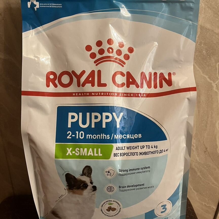 Корм для собак royal canin x small puppy
