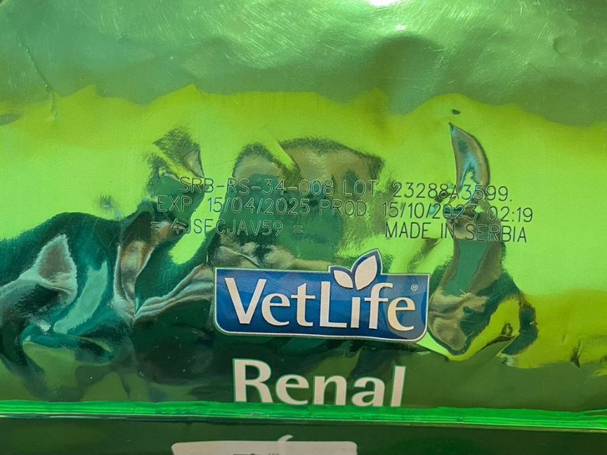Сухой корм для кошек Farmina VetLife Renal