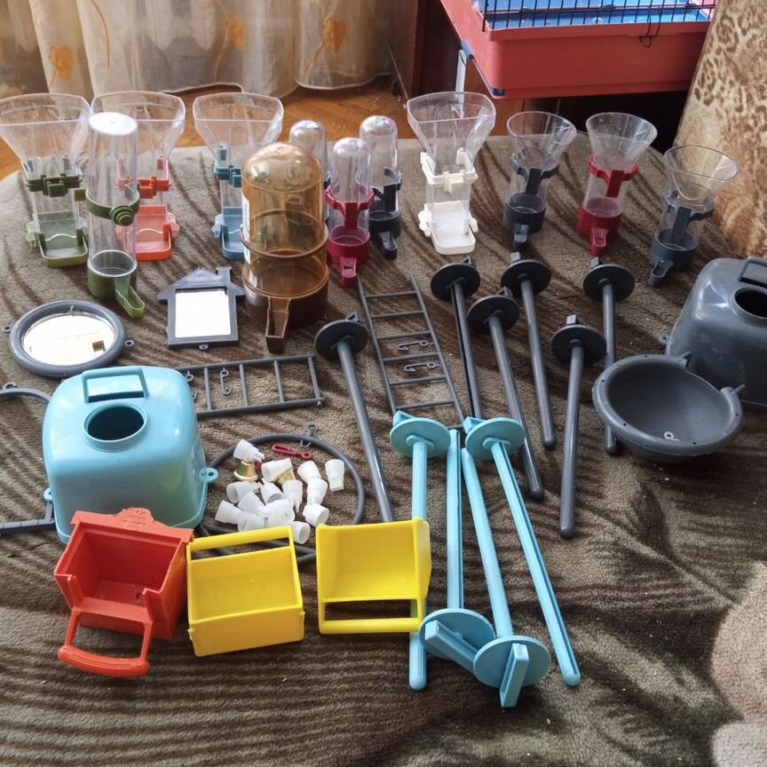 Аксессуары для птичьих клеток