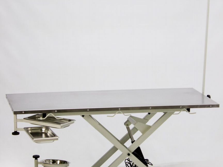 Стол ветеринарный wikiVET св-11 нержавеющая сталь