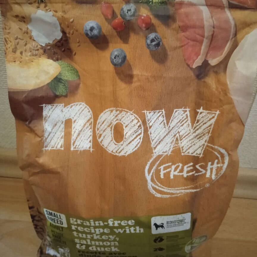 Корм для собак NOW