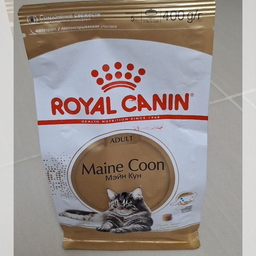 Корм для кошек royal canin maine coon
