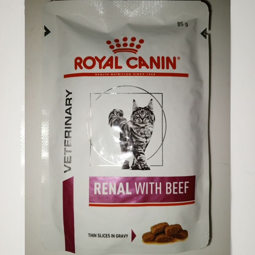 Влажный корм для кошек royal canin renal