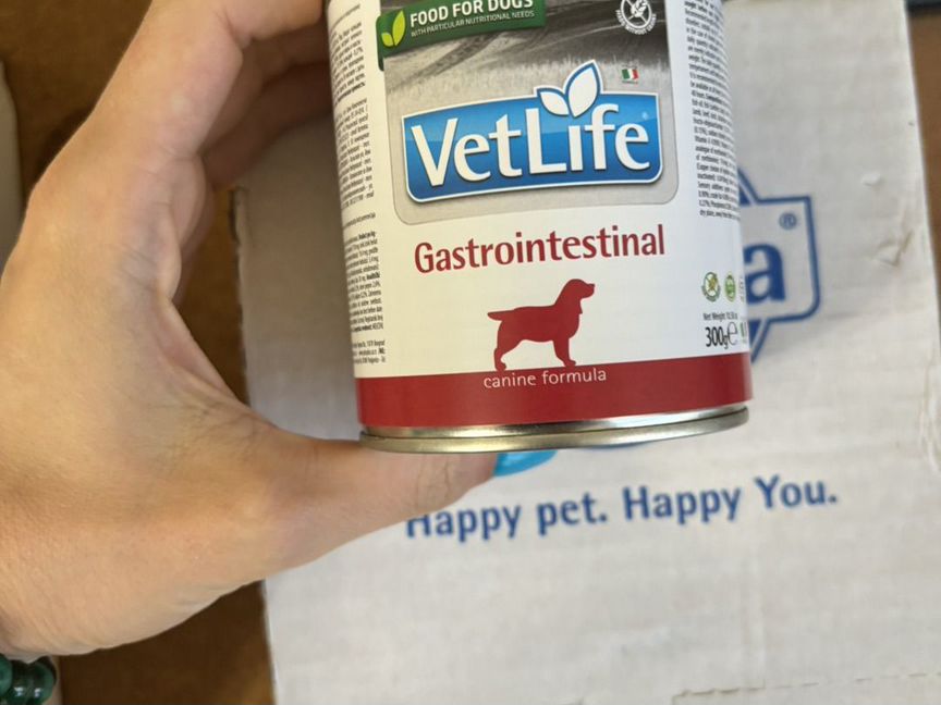 Корм для собак Vetlife Gasterointestinal влажный