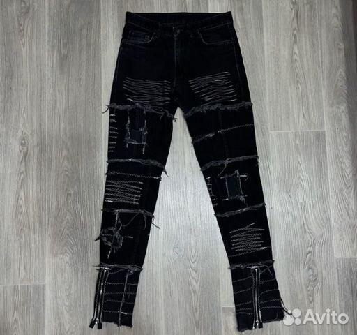 Джинсы drugonit handmade купить в Магнитогорске | Личные вещи | Авито