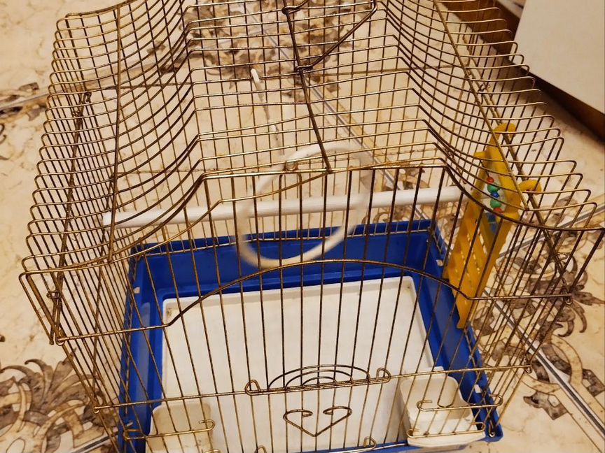 Клетка для попугаев, птиц. Triol. Размеры 30*23*39