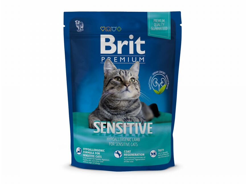Корм для кошек с чувствительным пищеварением Brit