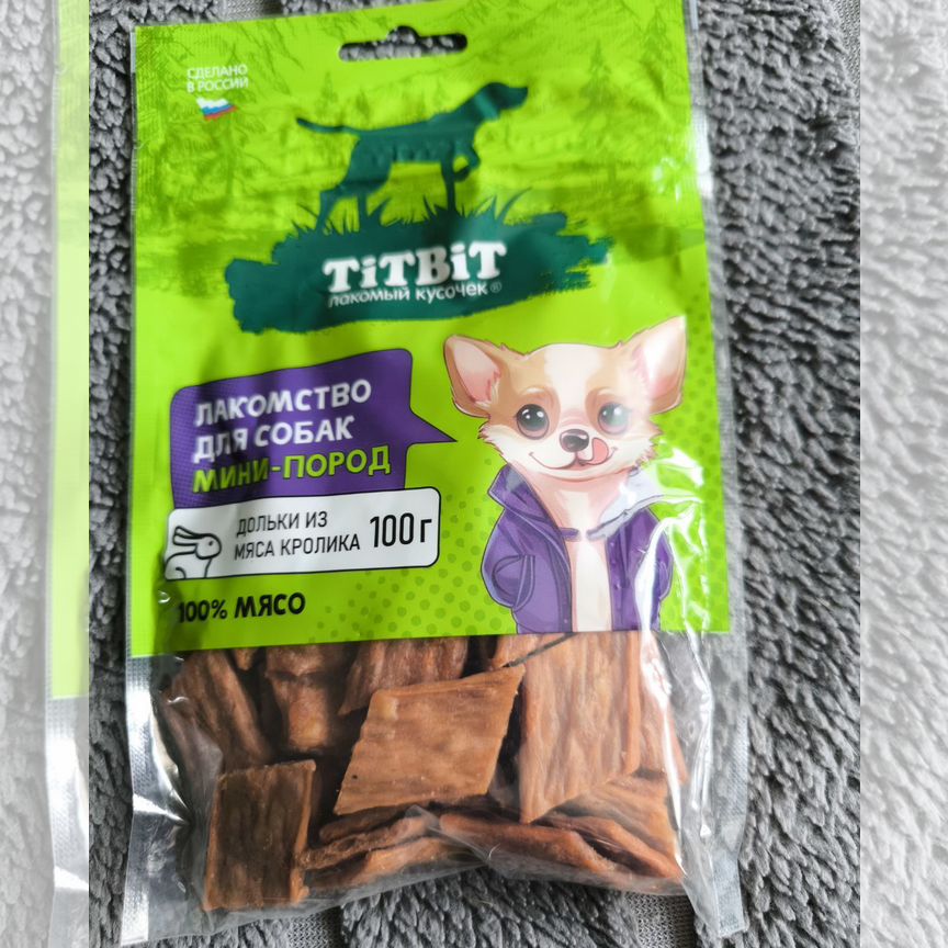 Лакомство для собак мини-пород titbit