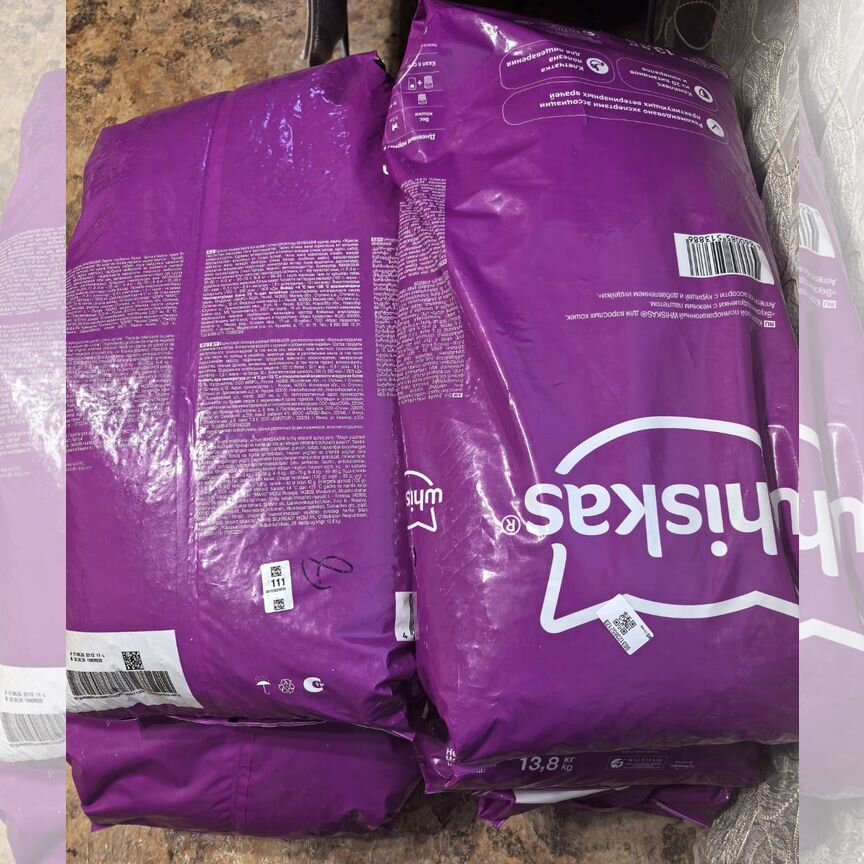 Корм для кошек whiskas 13.8 кг