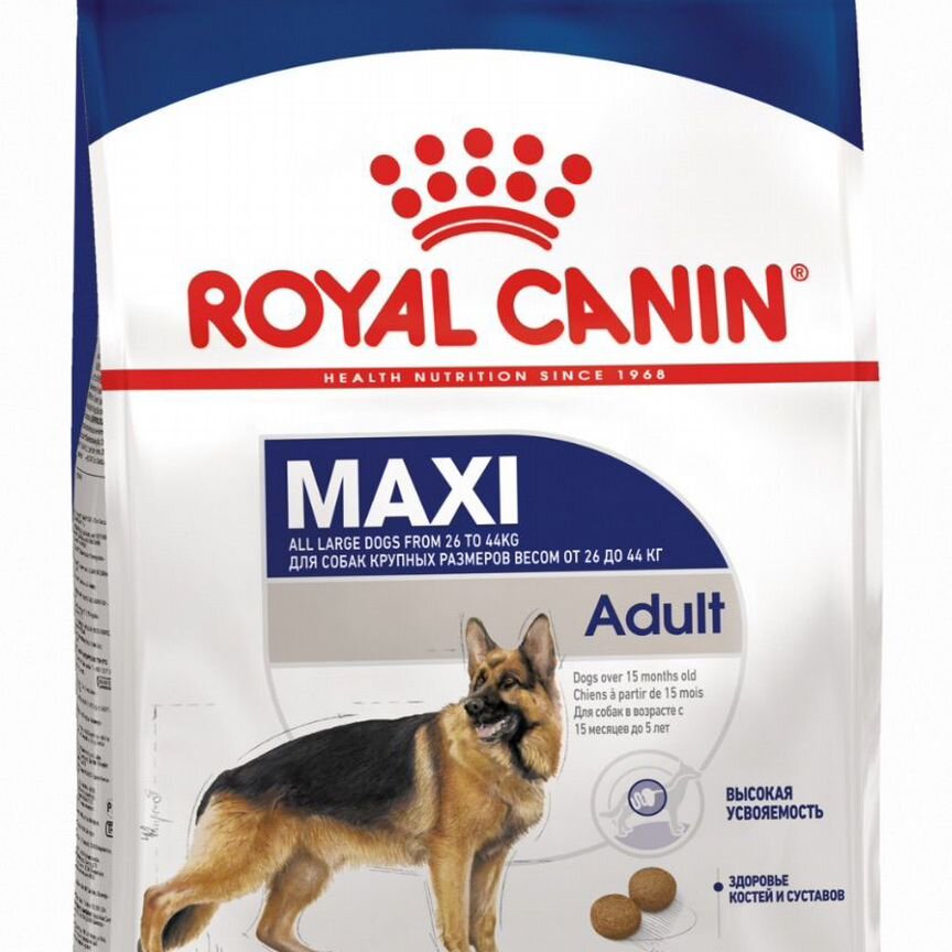 Корм для собак Макси Эдалт 3кг Royal Canin