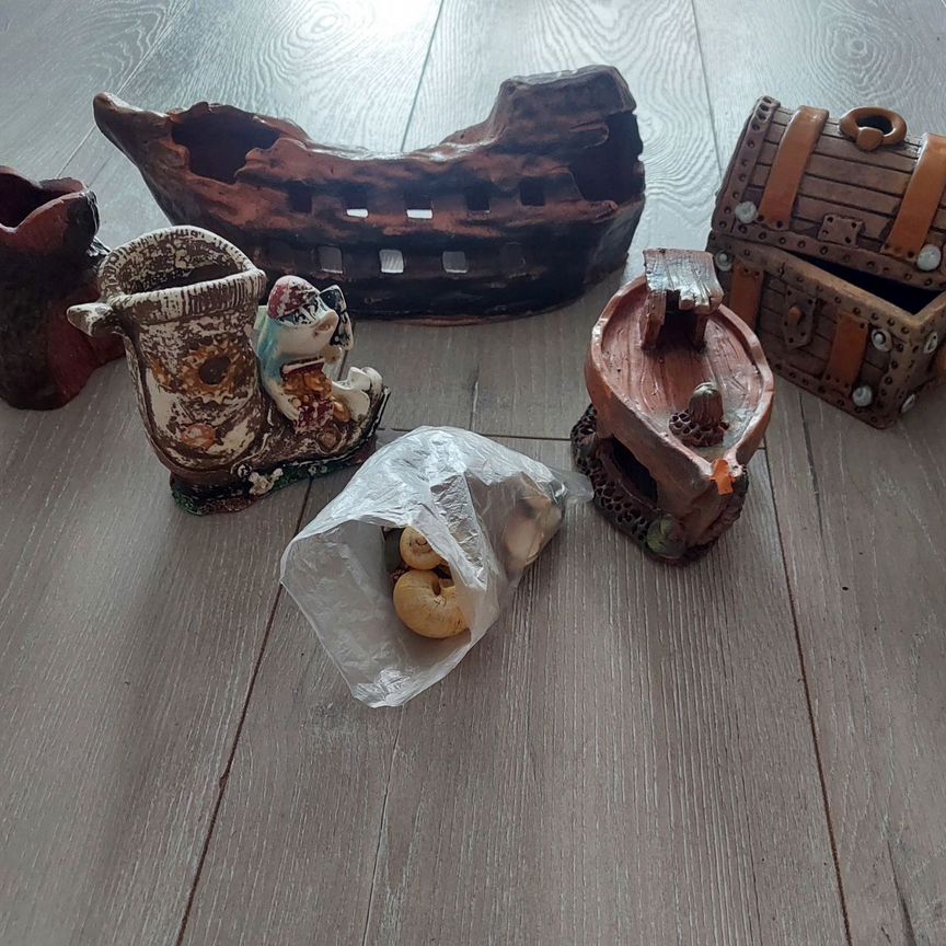 Гроты в аквариум