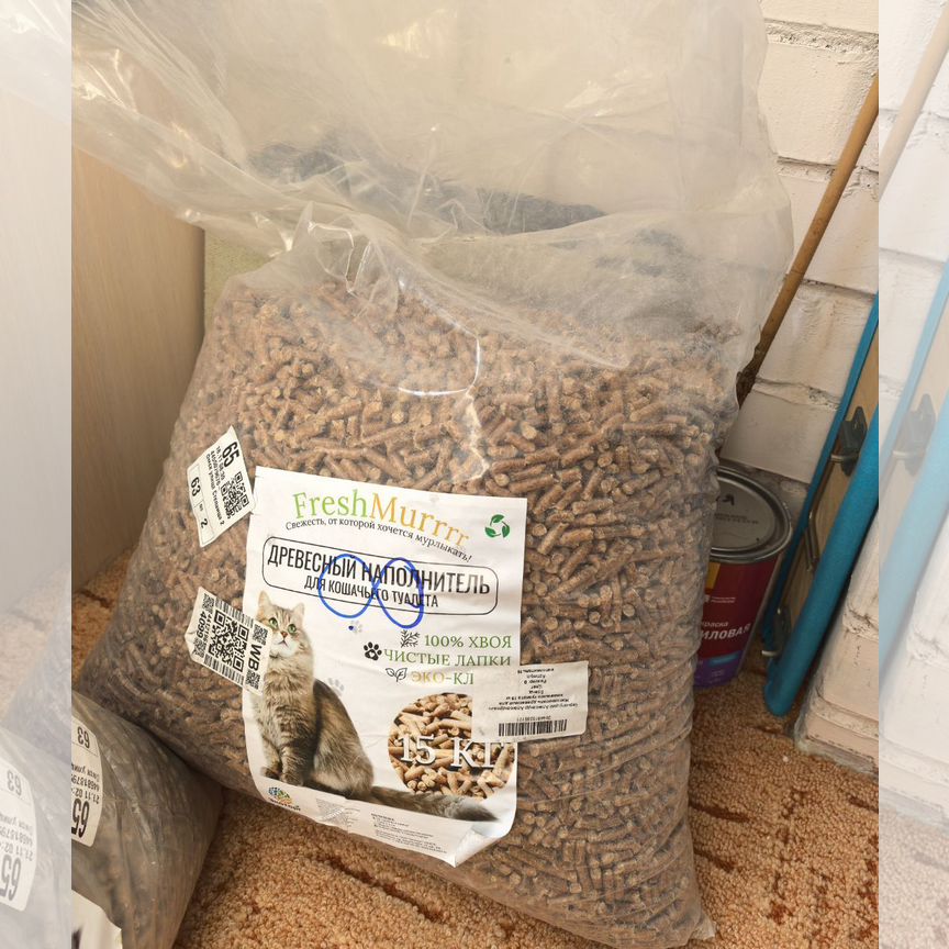 Наполнитель древесный 15кг