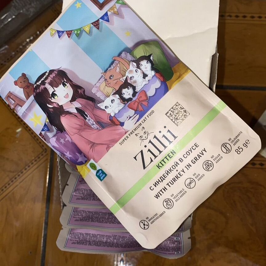 Корм для котят zillii