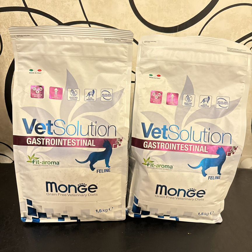 Корм для кошек Monge VetSolution Gastrointestinal
