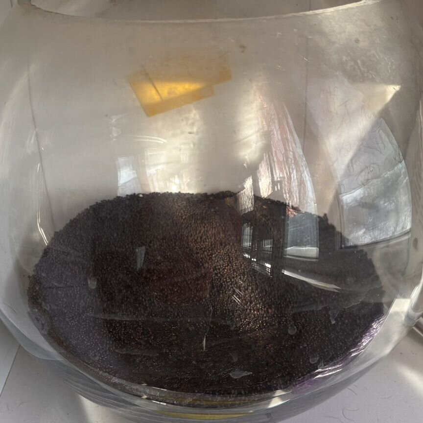 Аквариум для рыбок круглый