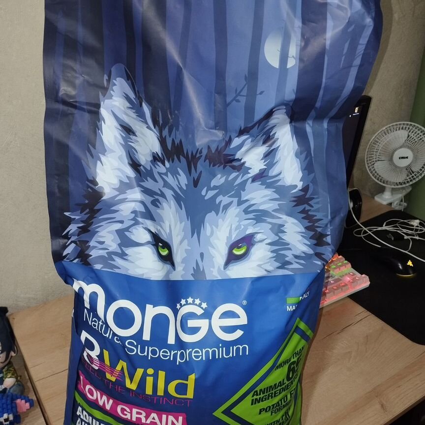 Корм Monge Dog BWild LOW Монж grain низкозерновой