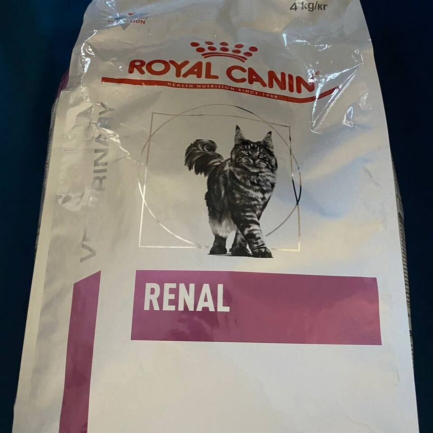 Корм для кошек royal canin renal 4кг
