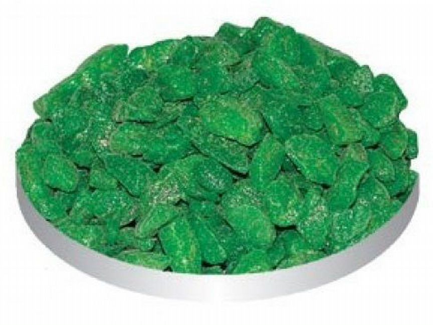 Грунт нат. Triton блестящий, 800 г, зеленый, крупн