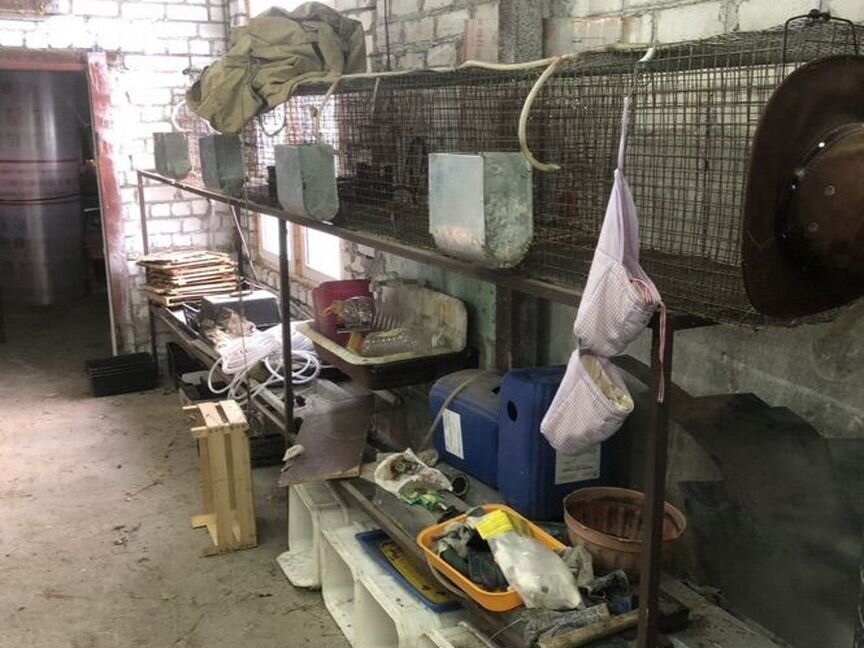 Клетка для кролика большая