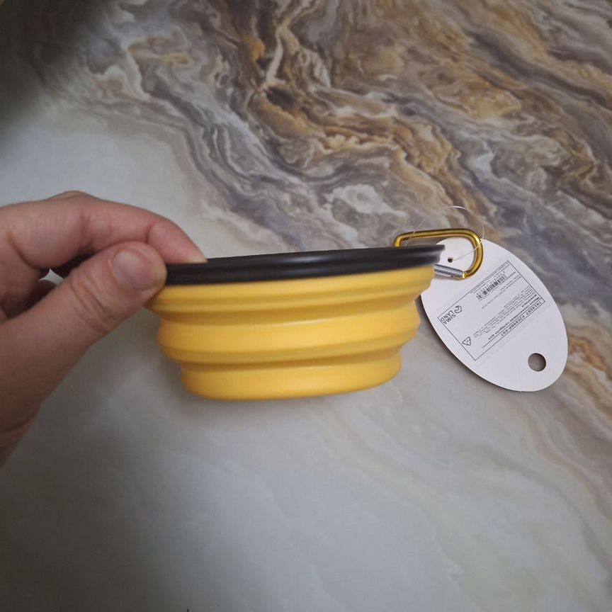 Дорожная миска поилка для кошек и собак