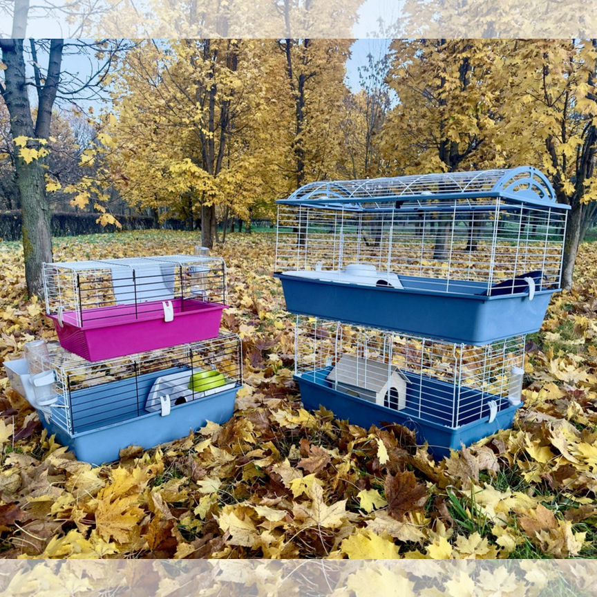 Клетка для морской свинки кролика ежа грызунов