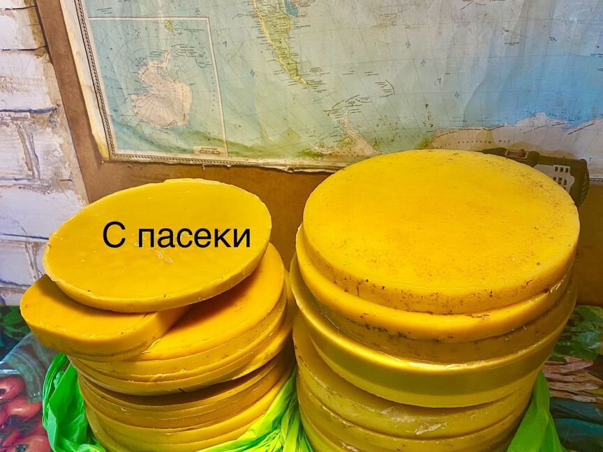 Воск пчелиный, с пасеки, 2024г