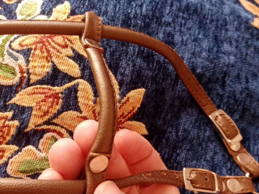 Круглая шлейка на шпица, натуральная кожа бу отс