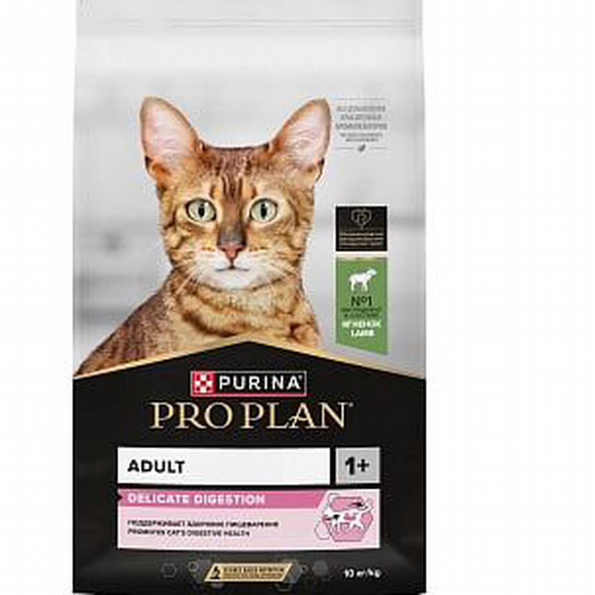 Сухой корм PRO plan delicate digestion для кошек
