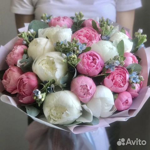 Пионы Цветы Доставка букетов купить в Москве с доставкой | Товары для ...