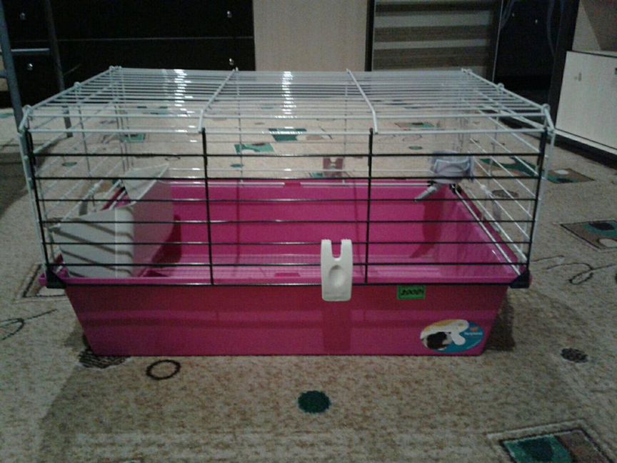 Клетка и аксессуары для морской свинки кролика